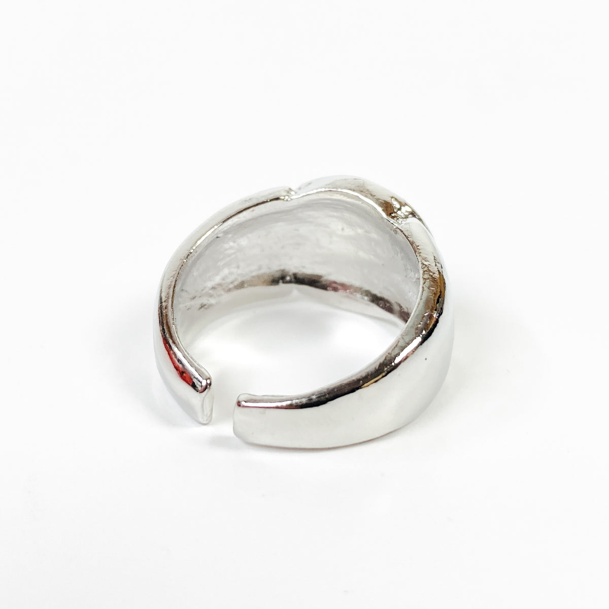 Vintage Retro Adjustable 8 Ball Ring Silver – Clout Closet